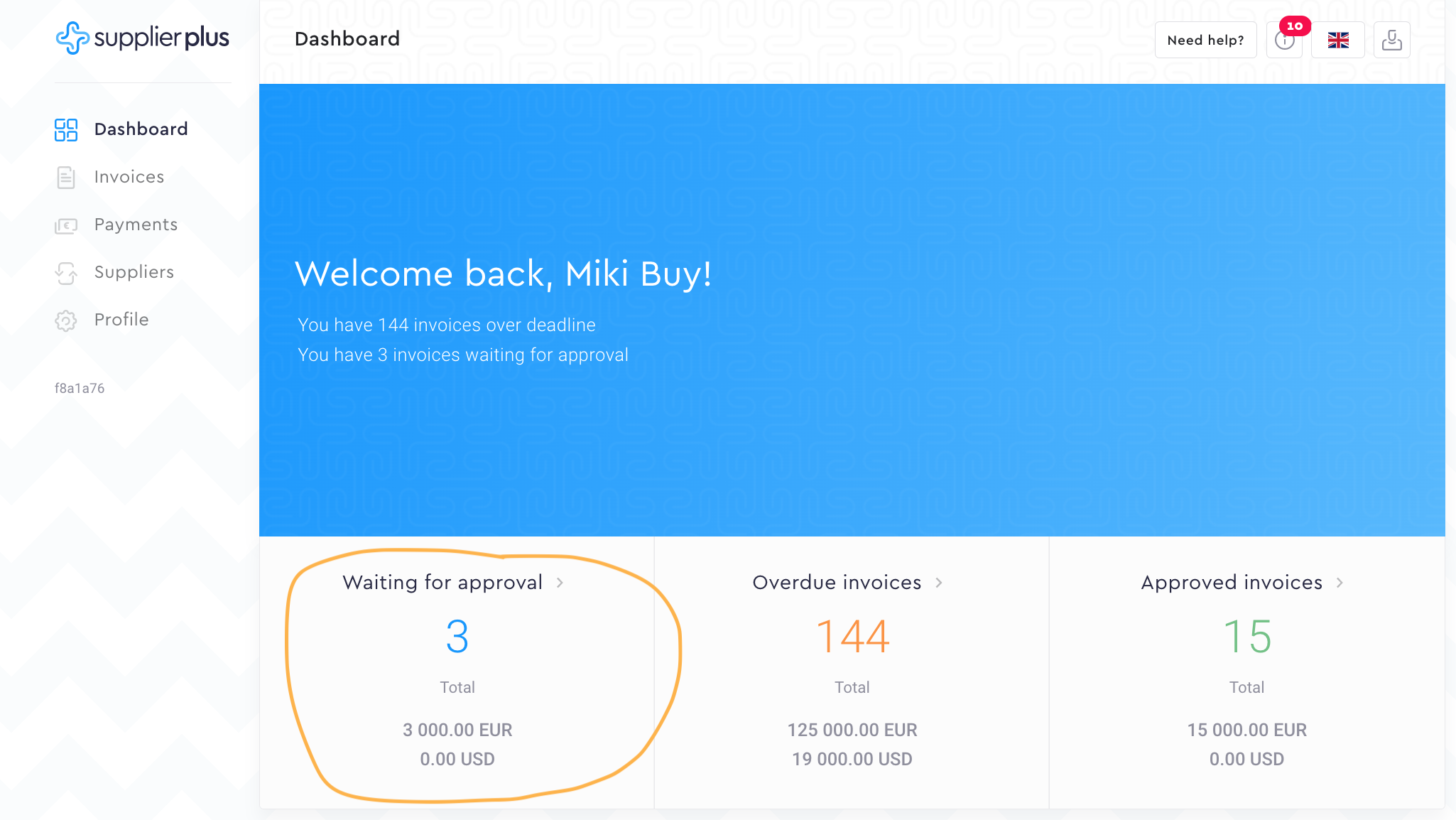 How to approve invoices partially and do settlements? (for Buyer) – SupplierPlus Help Center